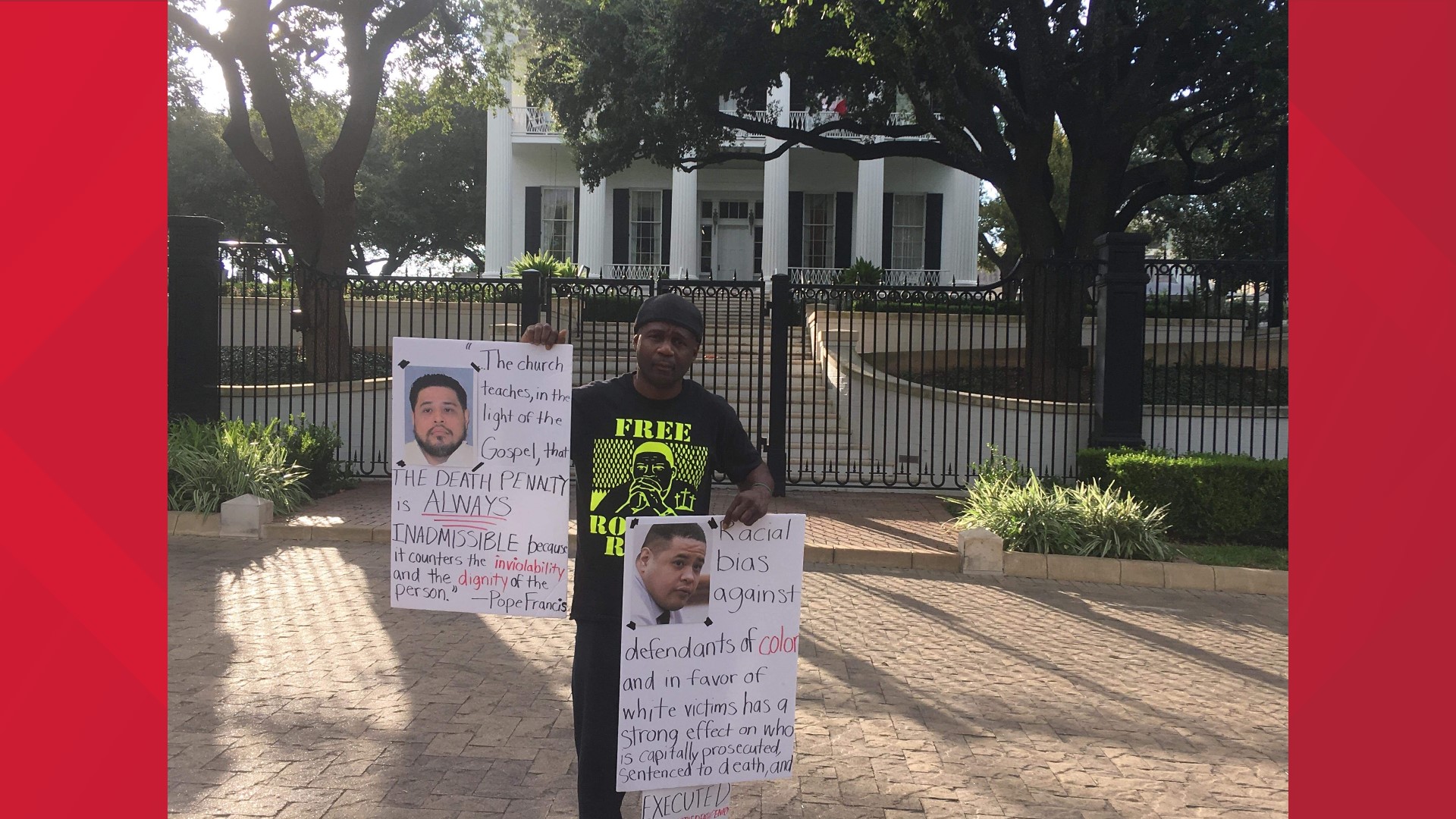 Rodney Reed supporters to protest death penalty at governor's mansion ...