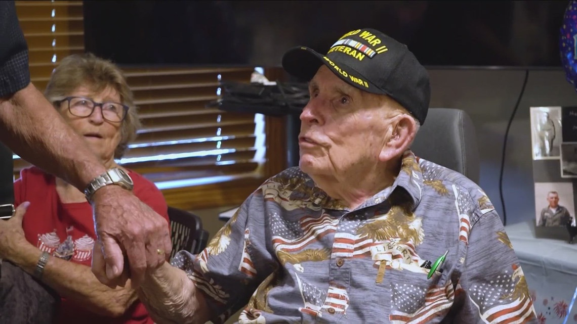 Texas veteran celebrates 100th birthday near Austin | kvue.com