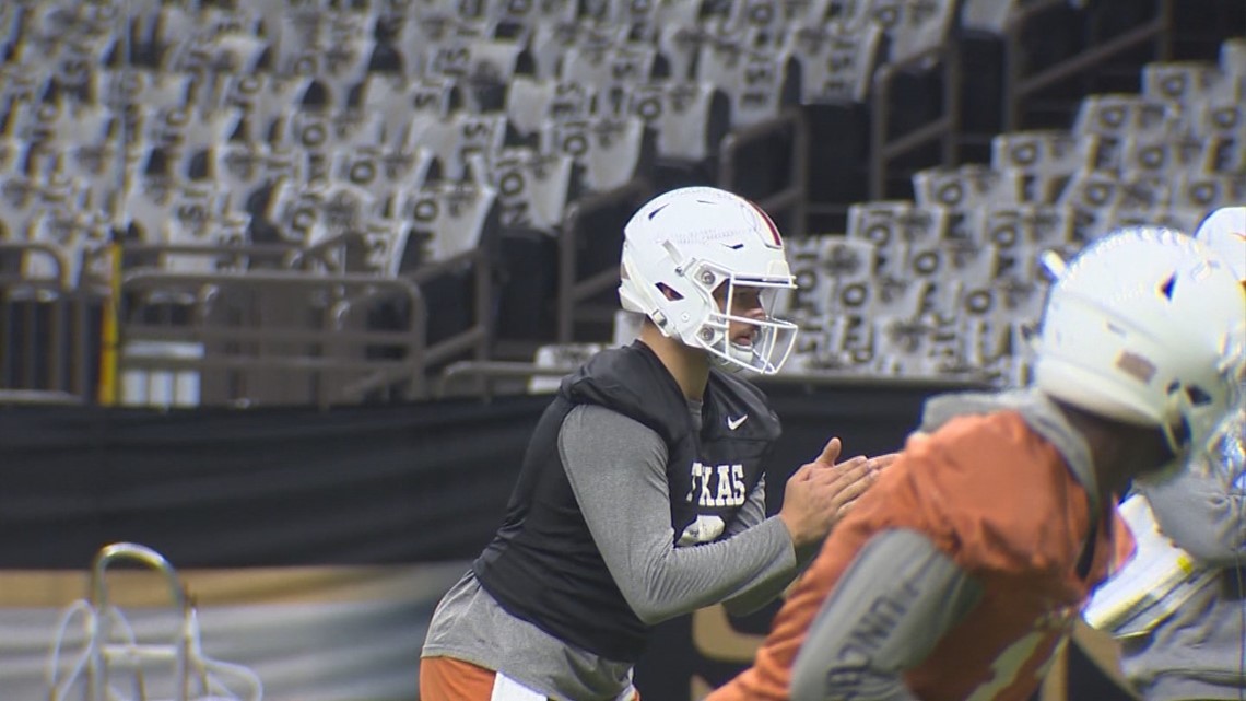 Longhorn quarterback Cameron Rising to transfer to Utah | kvue.com
