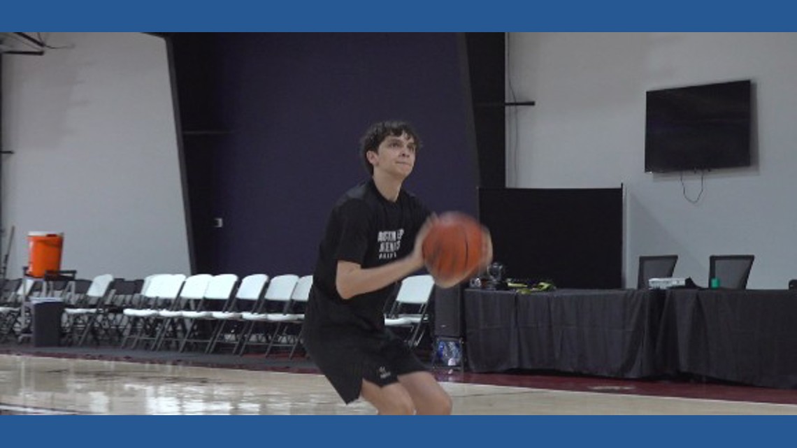 Austin Prep Academy's Pierce Paul leads the nation in made 3-pointers ...