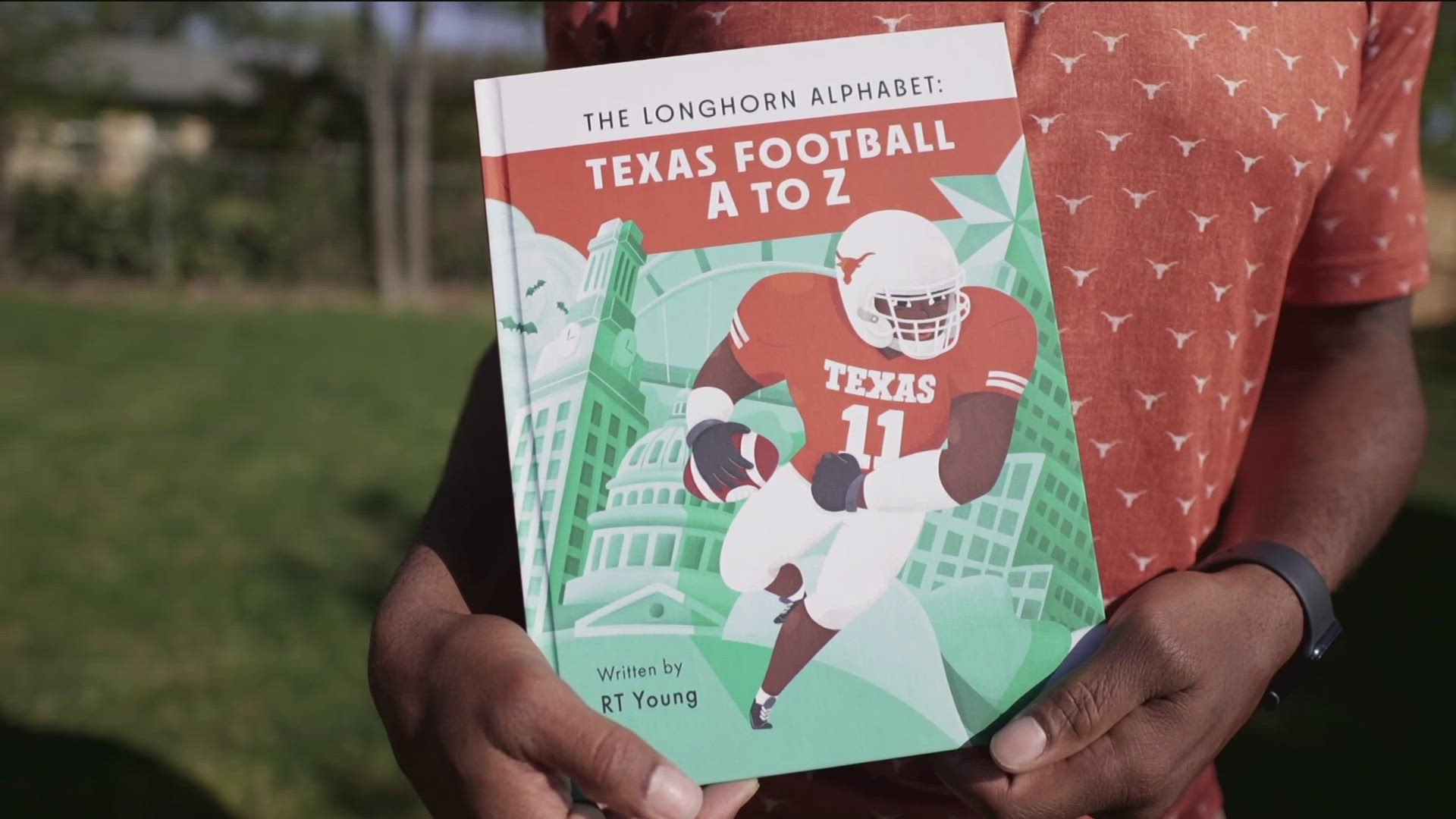 Texas Ex writes kids' book inspired by Longhorn football | kvue.com