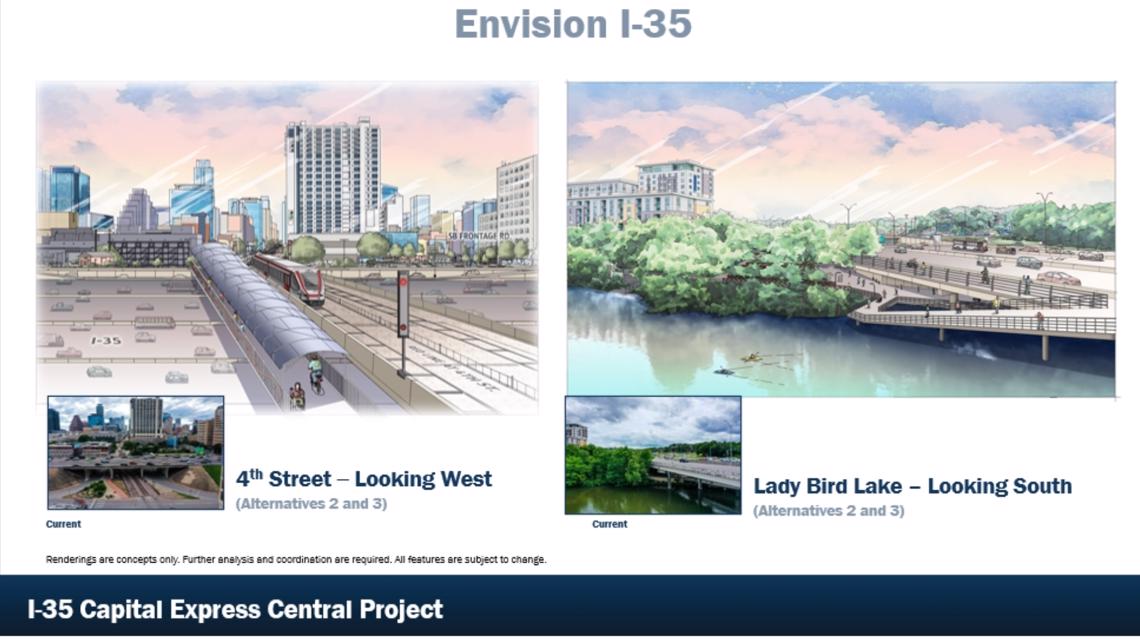 TxDOT shares updates to I-35 expansion plans with additional safety ...