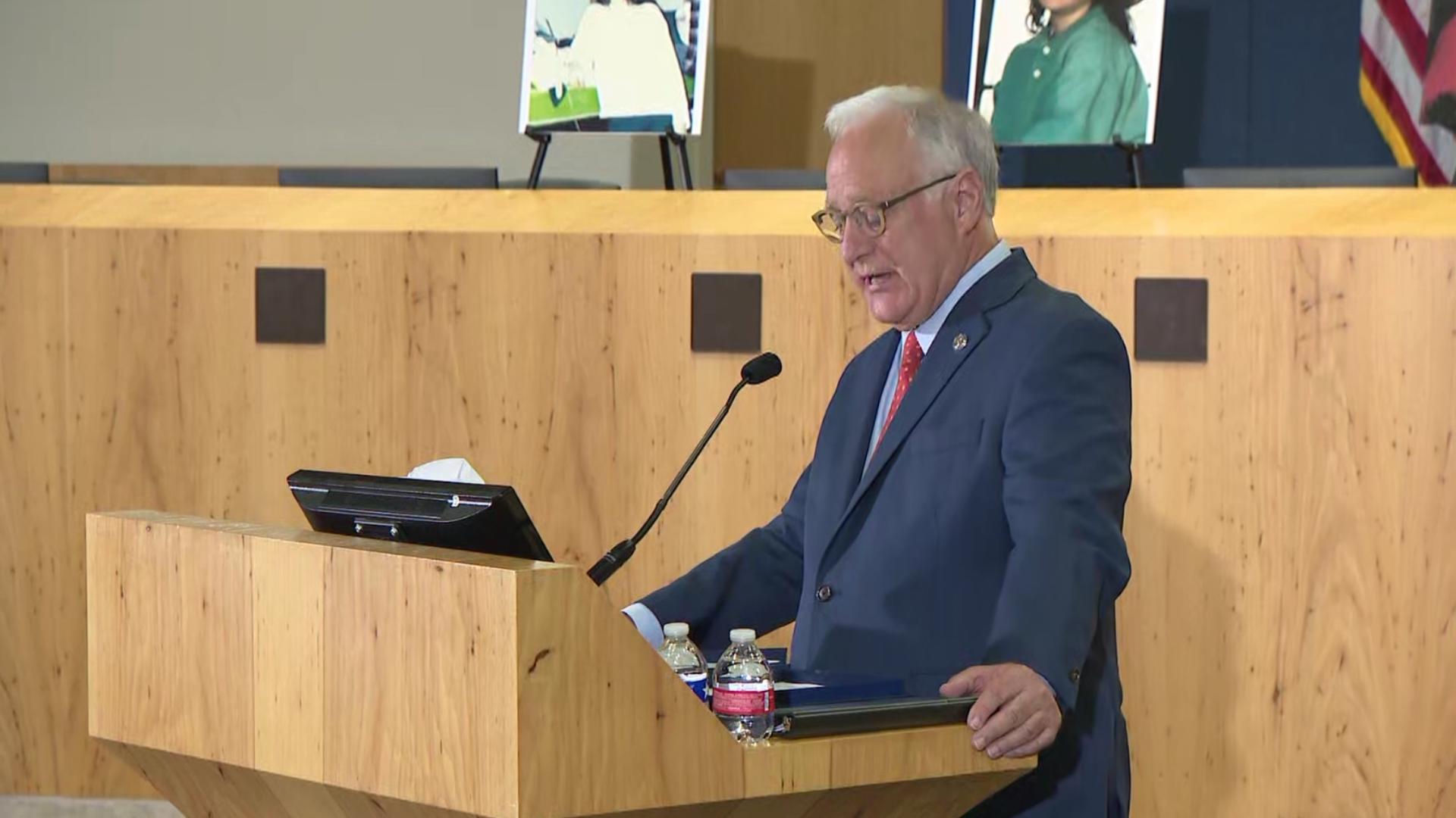 Austin Mayor Kirk Watson address community following Yogurt Shop ...