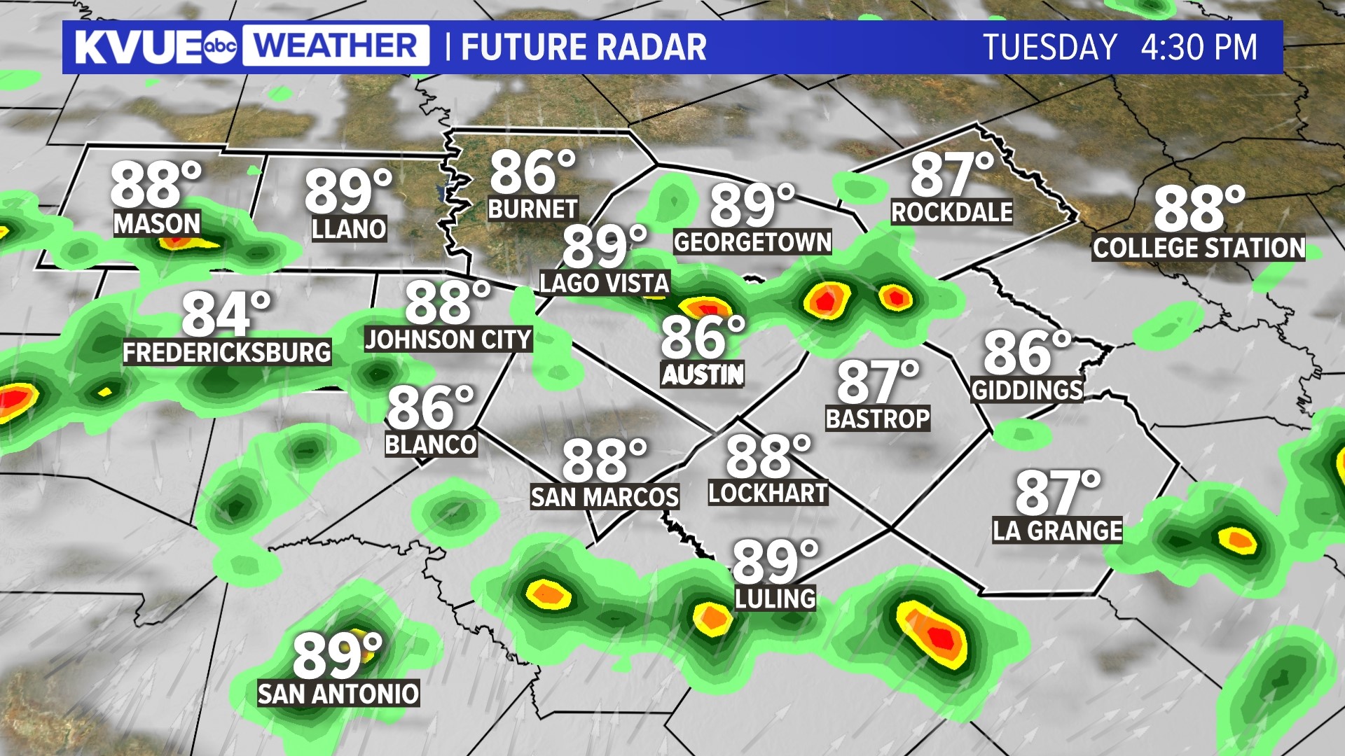 Record-rainfall received in Austin; Flood Watch in effect | kvue.com