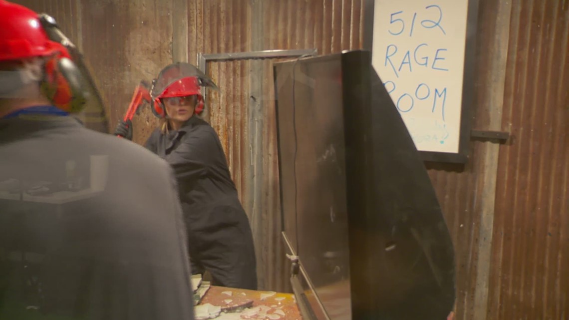 512 Rage Room in Kyle allows guests to let it all out | kvue.com