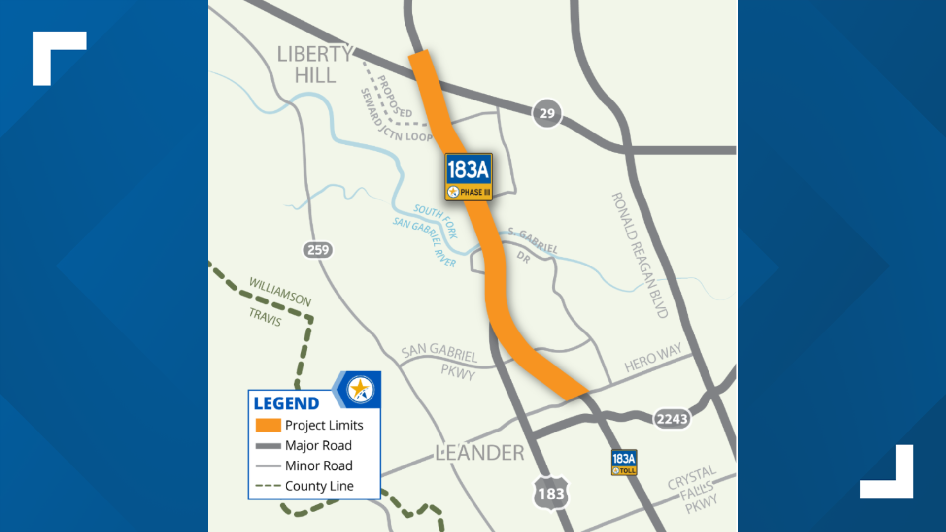 Mobility Authority working to extend 183A Toll northward in Liberty ...
