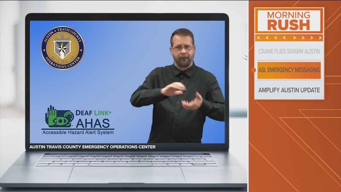 American Sign Language emergency messaging system introduced in Austin ...