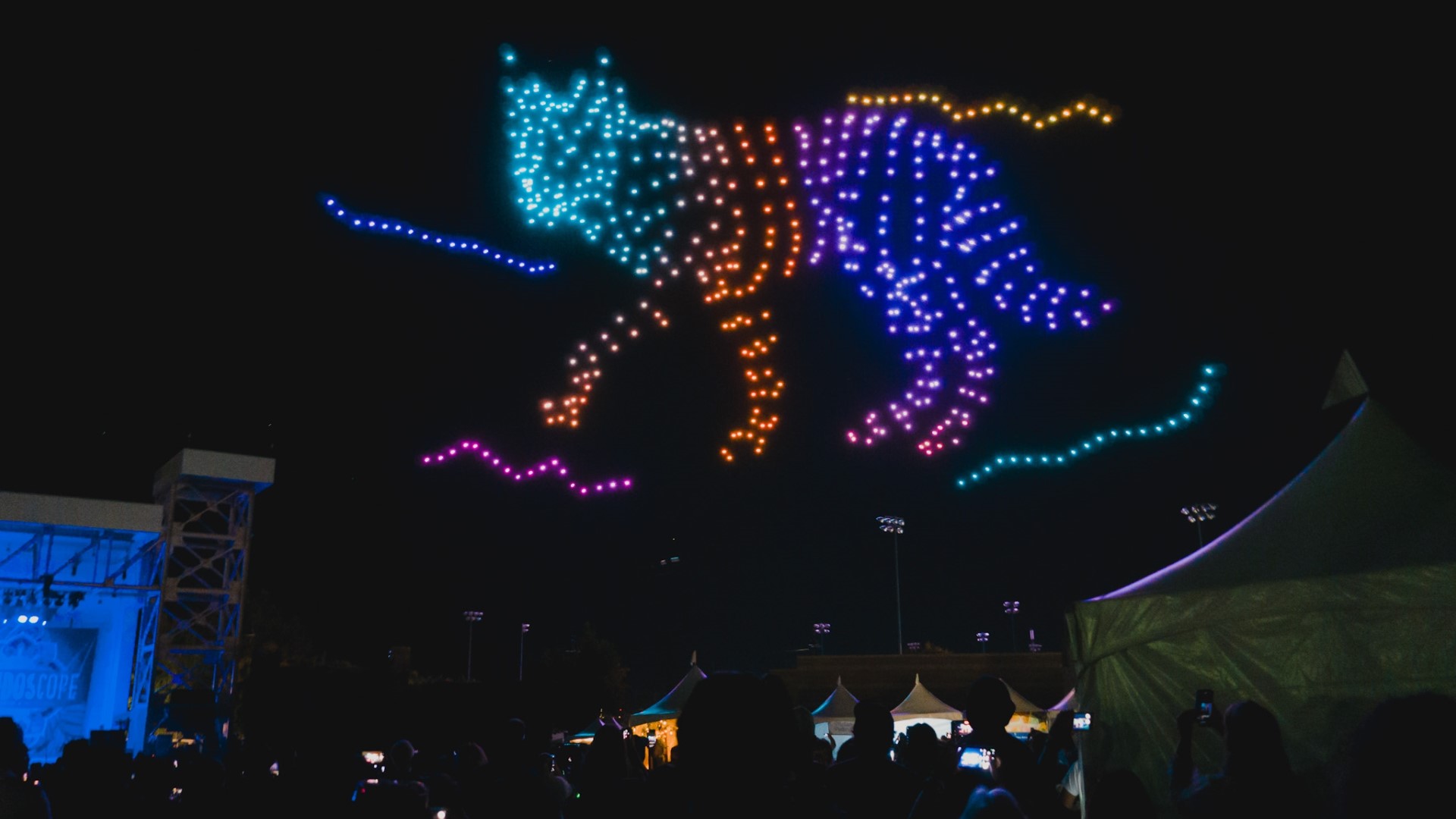 Sky Elements Drone Shows lights up the sky at SXSW 2024 | kvue.com