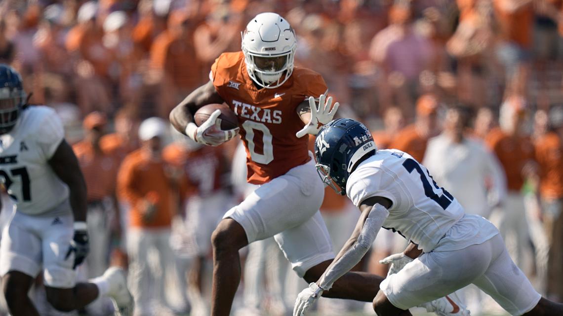 NFL Draft: Former Texas Longhorn Ja'Tavion Sanders to Panthers | kvue.com