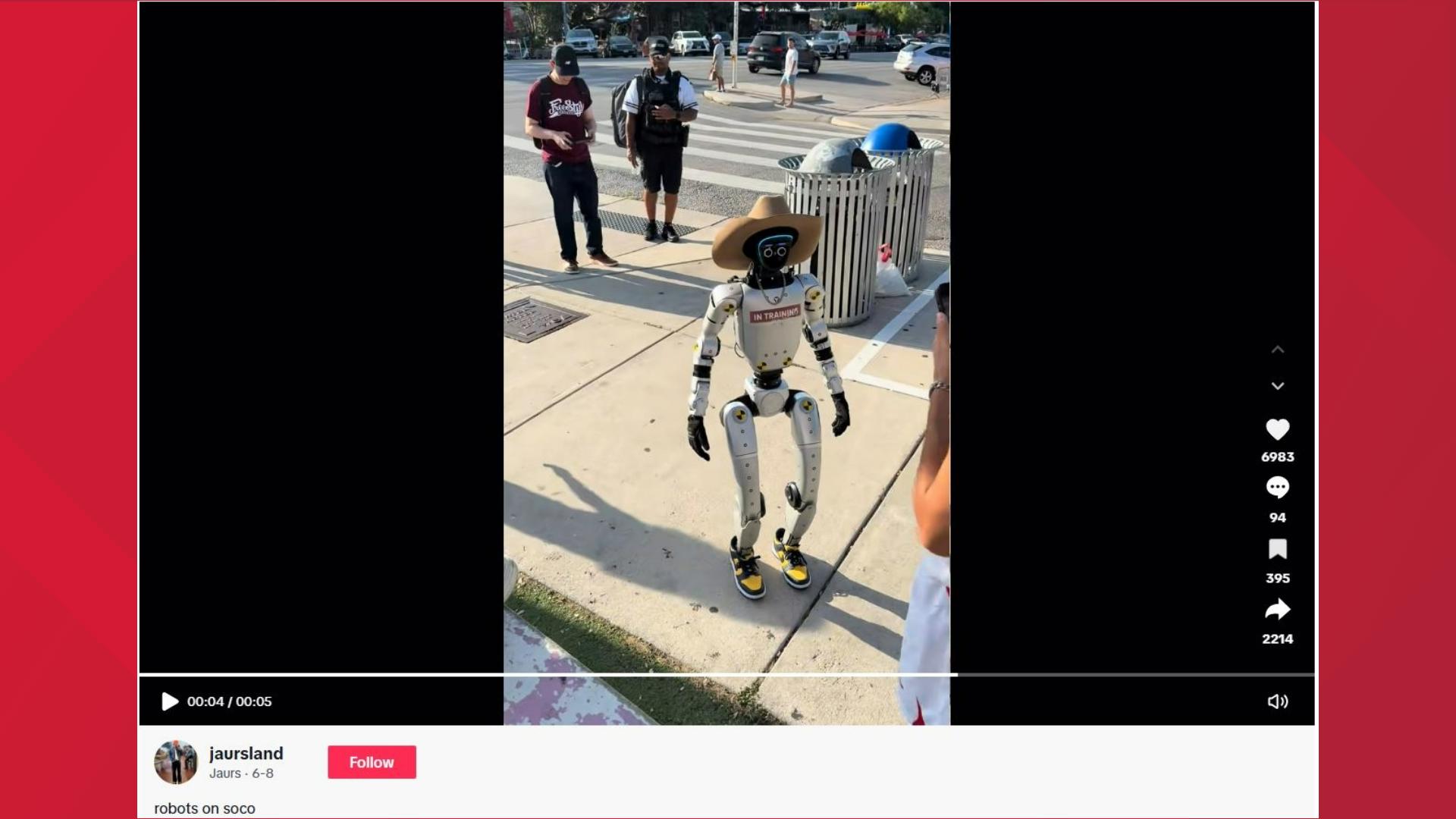 Austin cowboy robot created by China-based Unitree Robotics: report ...