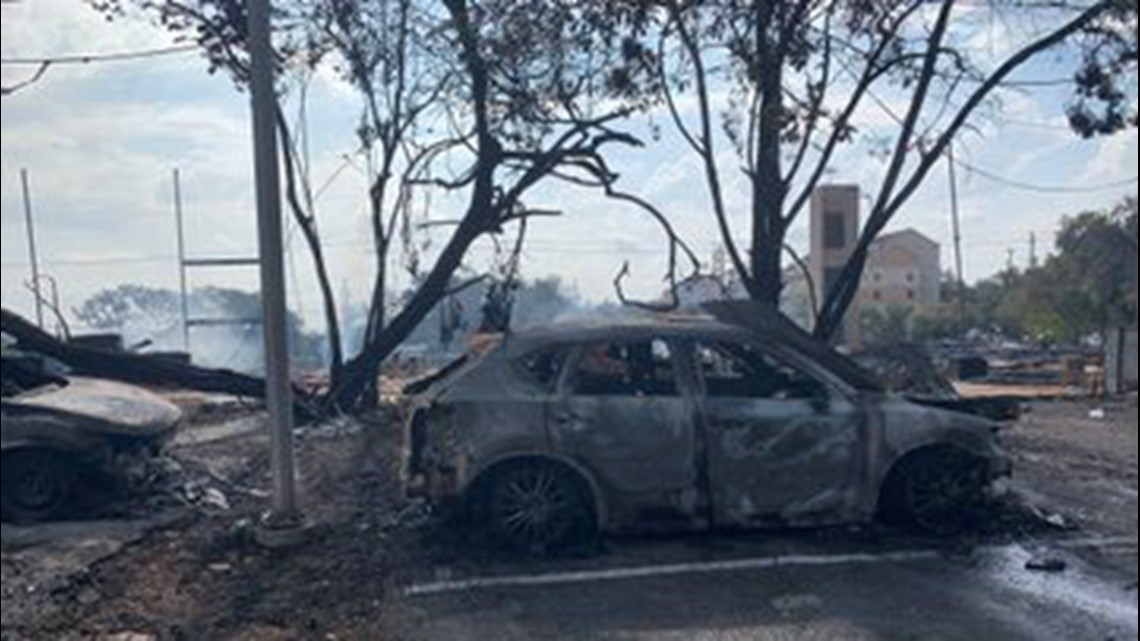 PHOTOS: Massive South Austin fire destroys 2 apartment buildings | kvue.com