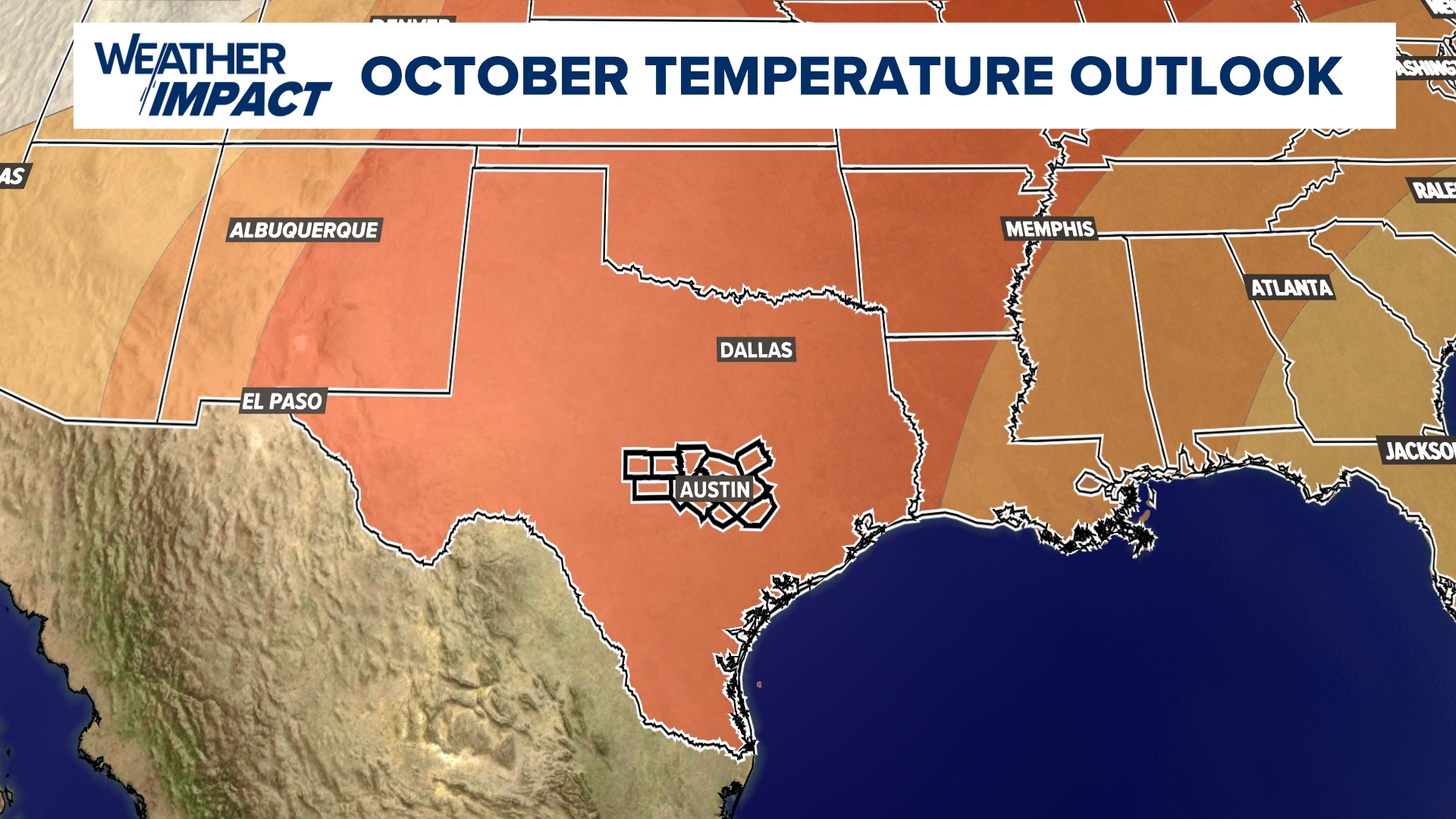 Central Texas faces warm, dry October in 2025 | kvue.com