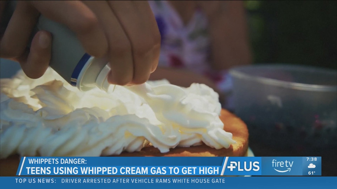 FDA warns of teenagers using whipped cream gas to get high | kvue.com