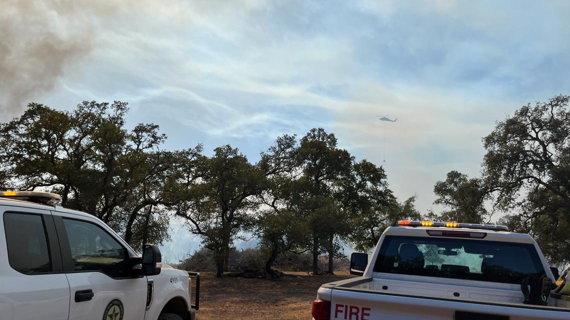 Wildfire sparks near San Marcos, Texas | kvue.com