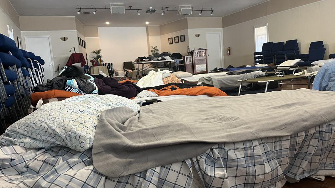Williamson County's homeless struggle in freeze with no permanent shelters | kvue.com
