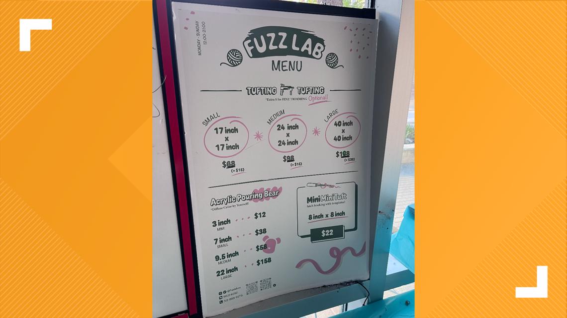 Fuzz Lab in Austin's West Campus offers 'tufting' training | kvue.com