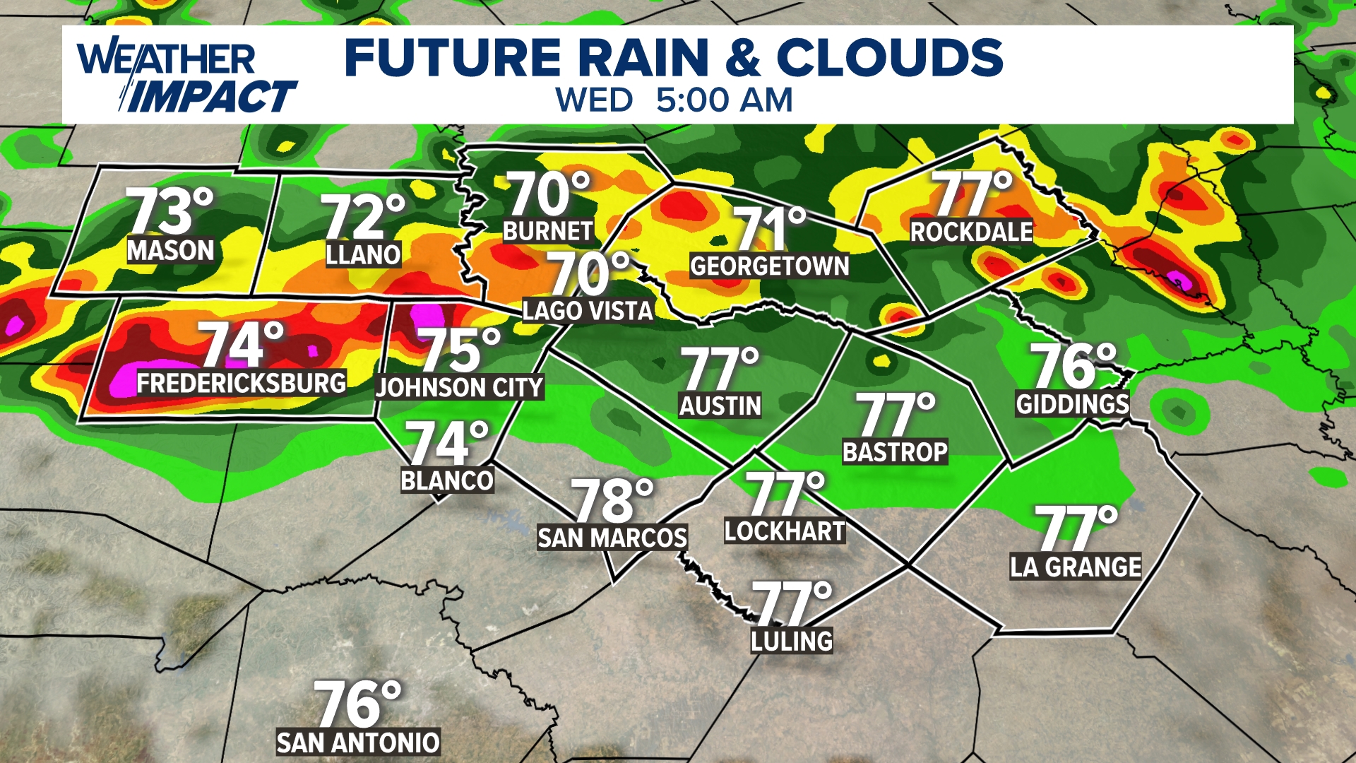 Austin Hourly Weather Forecast | Austin, Texas | kvue.com