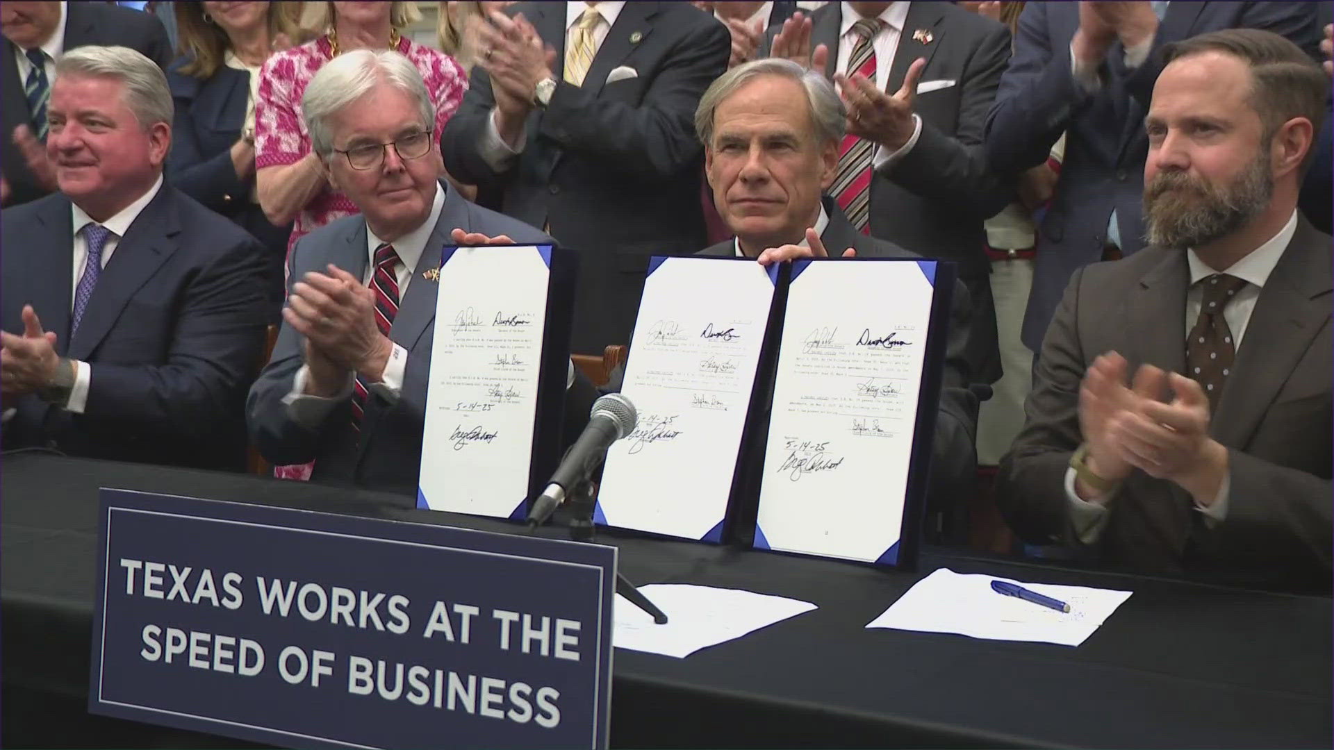 Abbott signs bills in effort to attract more businesses to Texas | kvue.com