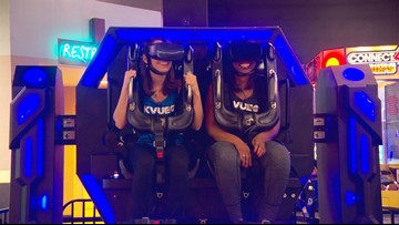 Team Daybreak gives new virtual reality roller coaster at Austin's Park ...