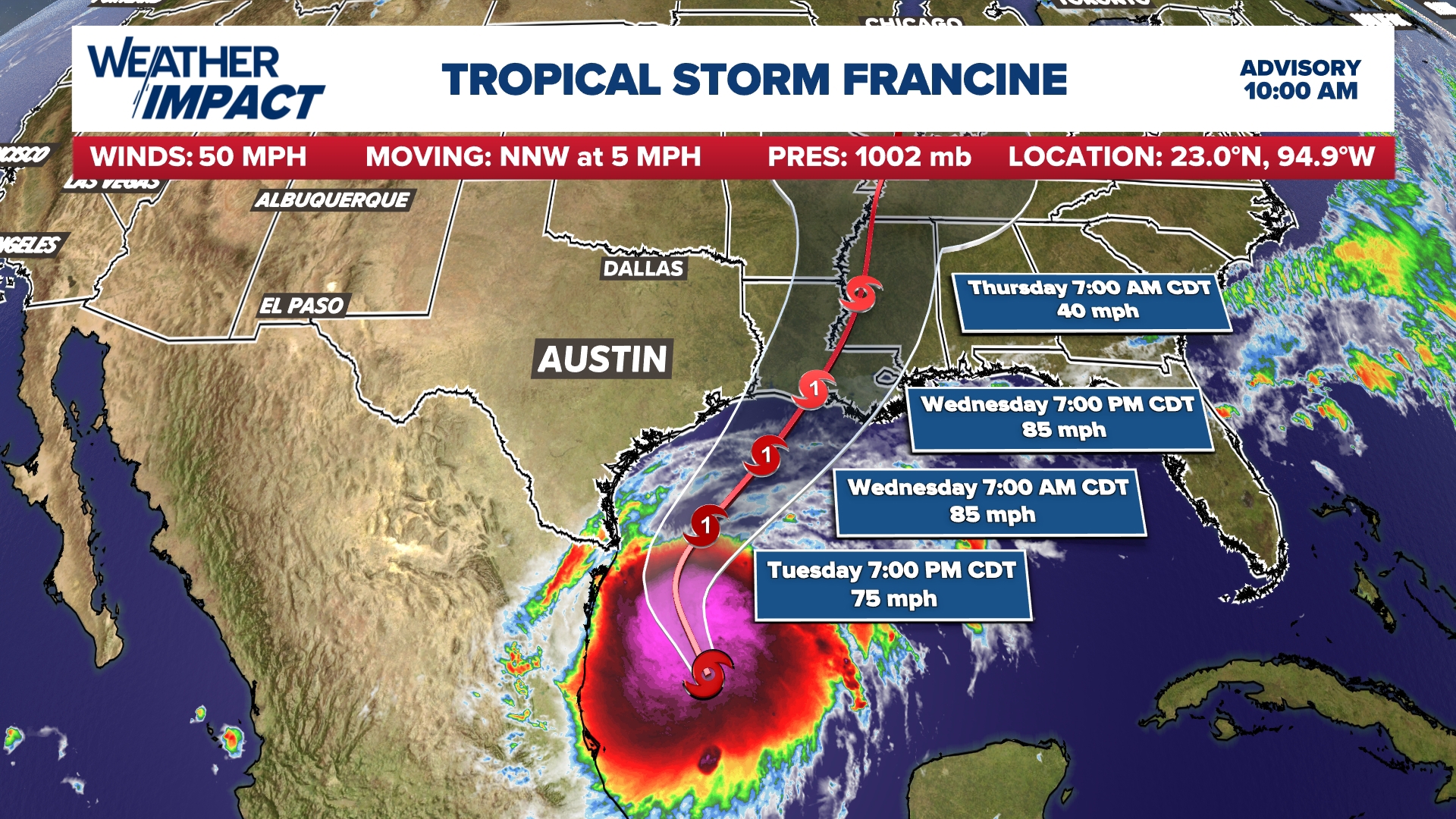 Hourly Forecast on KVUE in Austin | kvue.com