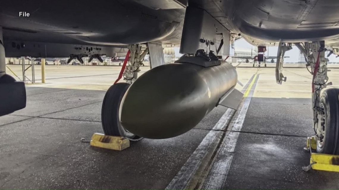 US drops 'bunker buster' bombs on Iranian missile sites | kvue.com