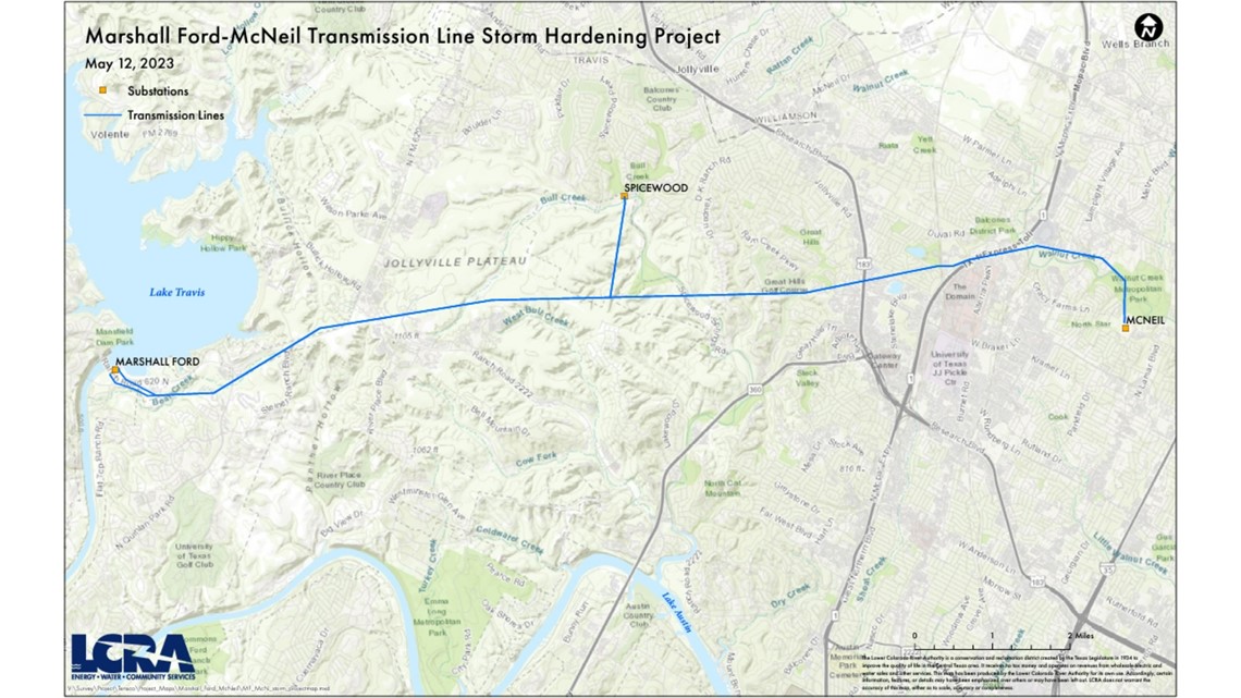 LCRA working to 'storm harden' transmission lines in North Travis ...