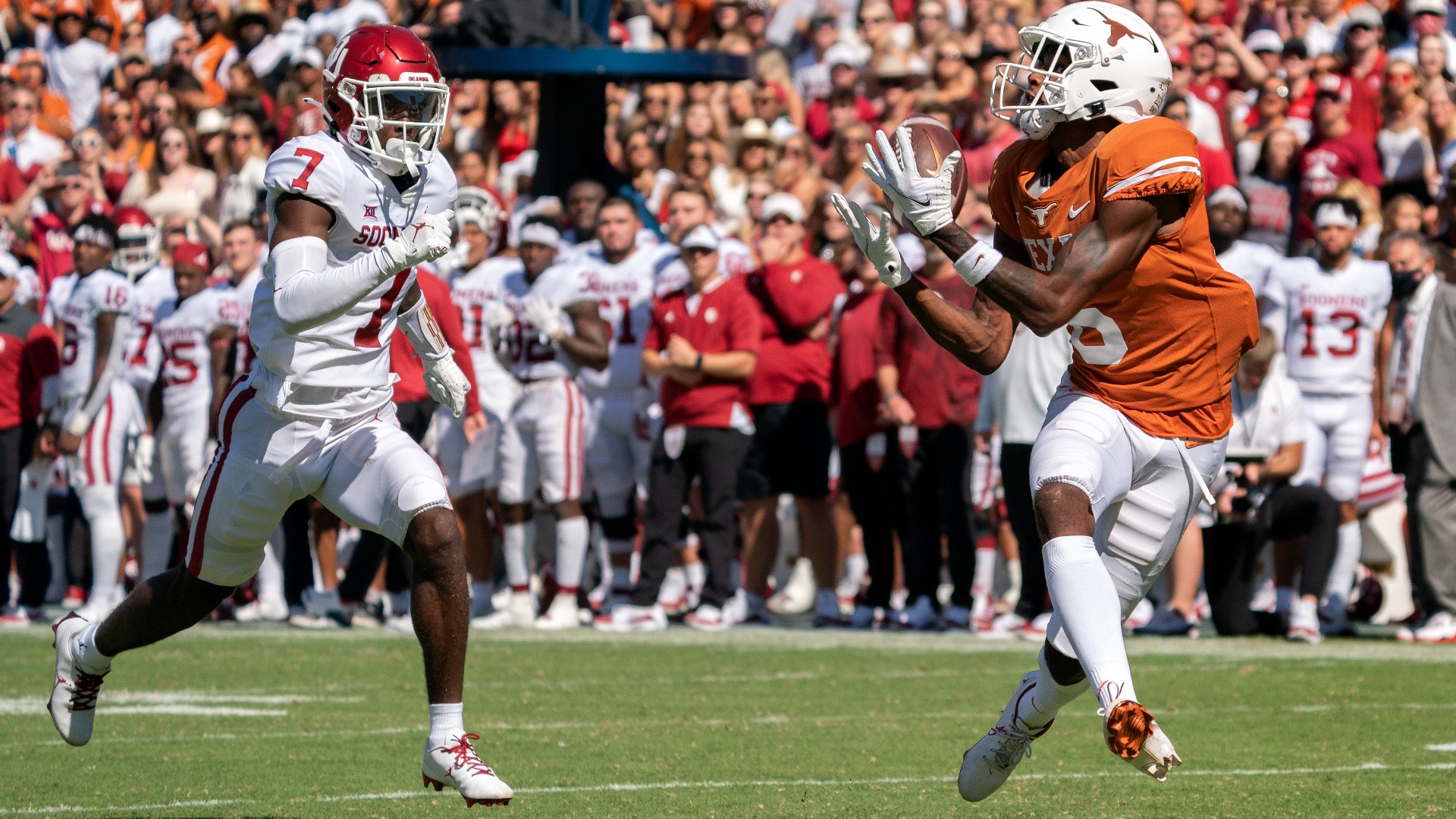 Oklahoma mounts massive comeback to beat Texas | kvue.com