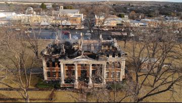 Historic Mason County Courthouse 'destroyed' by fire, suspect in ...