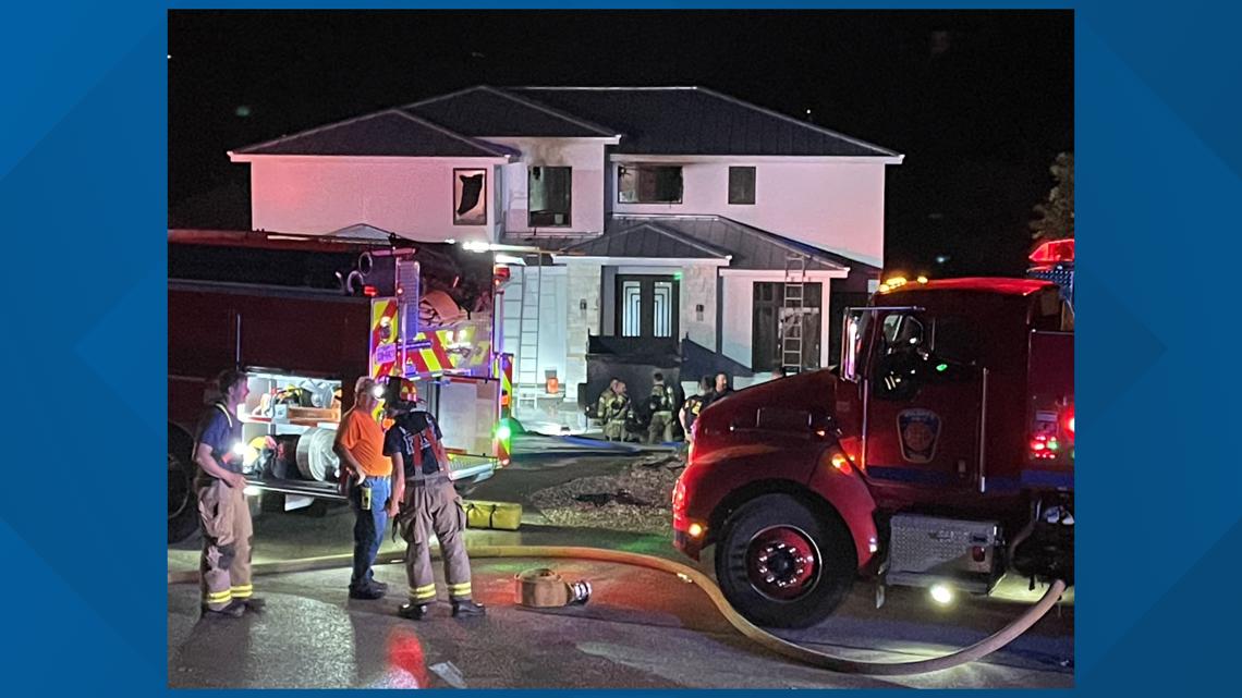 Two firefighters injured in Volente, Texas, house fire | kvue.com