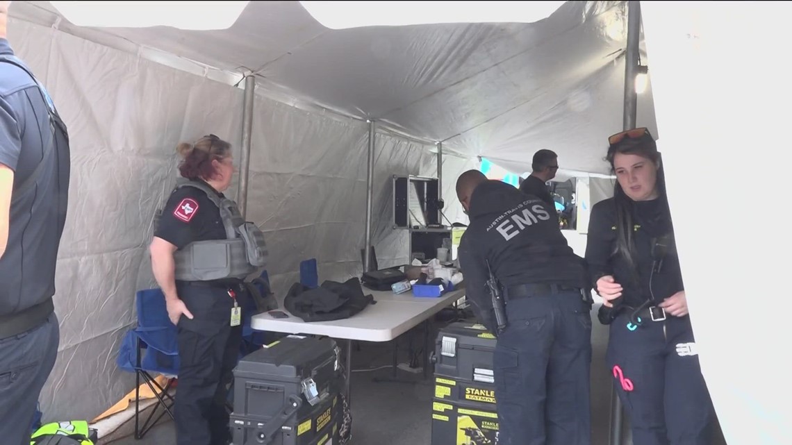 ATCEMS sets up makeshift field hospital amid SXSW | kvue.com