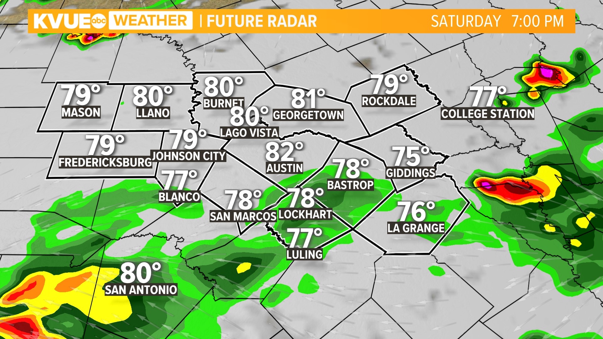 Timeline: Texas Longhorns football game day forecast | kvue.com