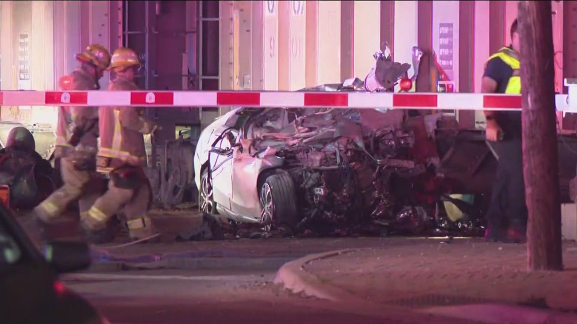 'Suspected drunk driver' collides with train following police chase | kvue.com