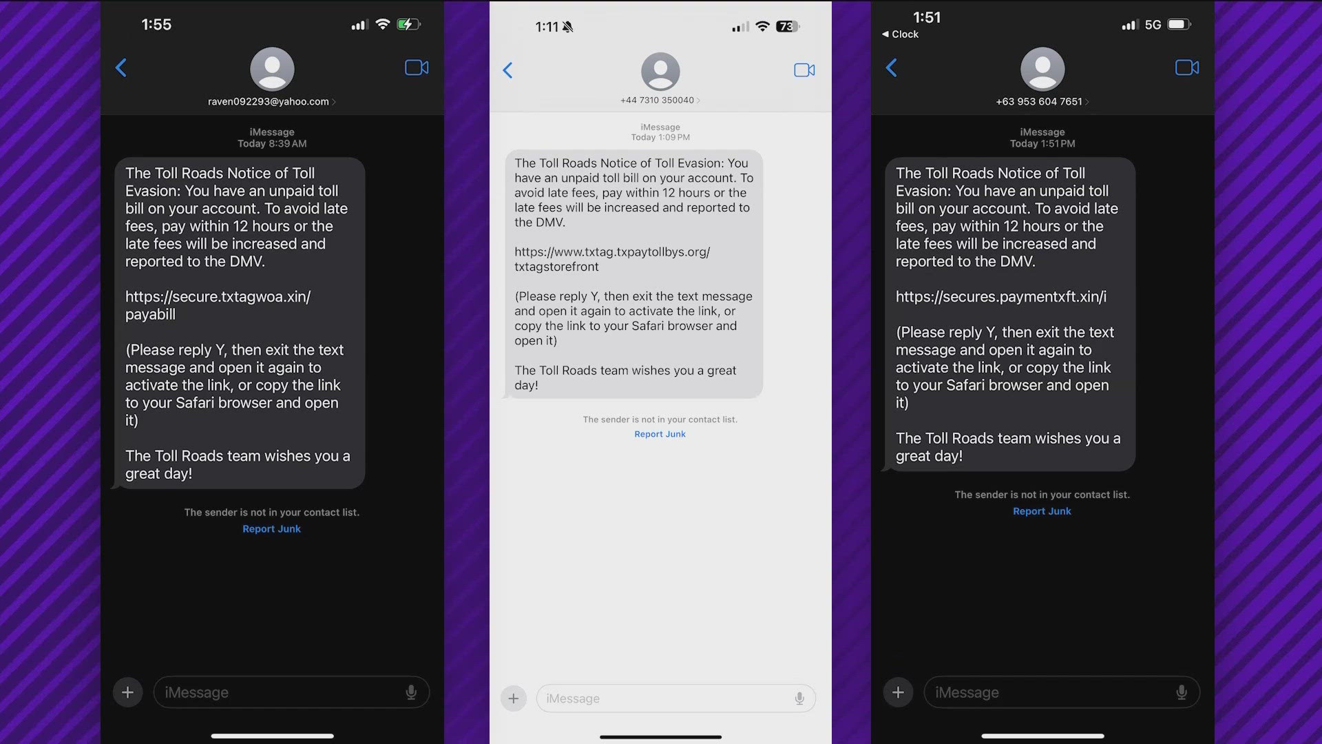 Texas drivers warned amid surge in text scam regarding toll evasions ...