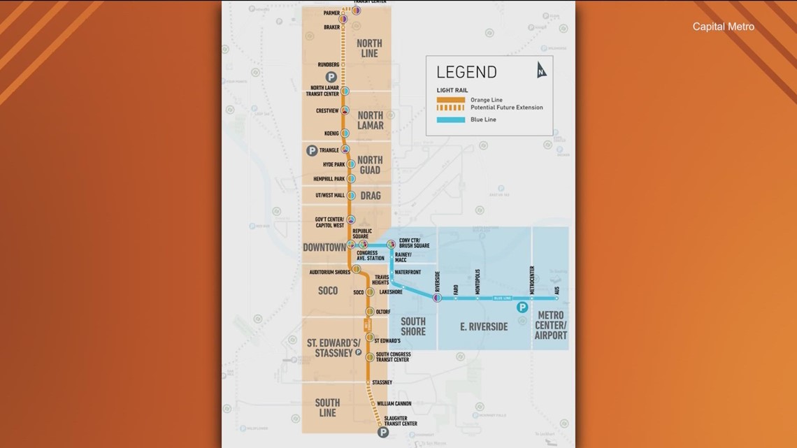 Austin airport reveals 20-year master plan and current concourse, gate ...