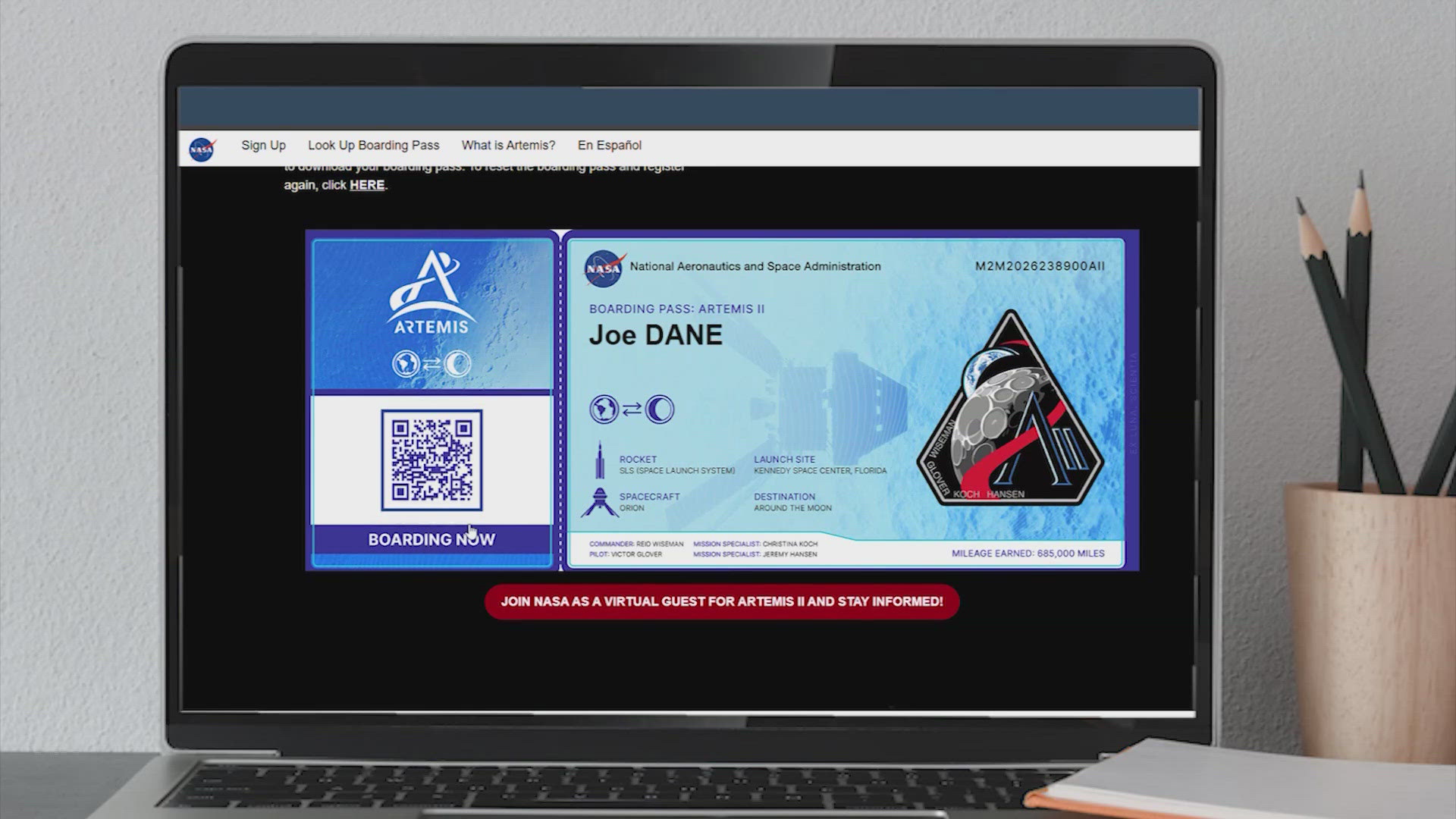 How to send your name in a spacecraft around the moon | kvue.com