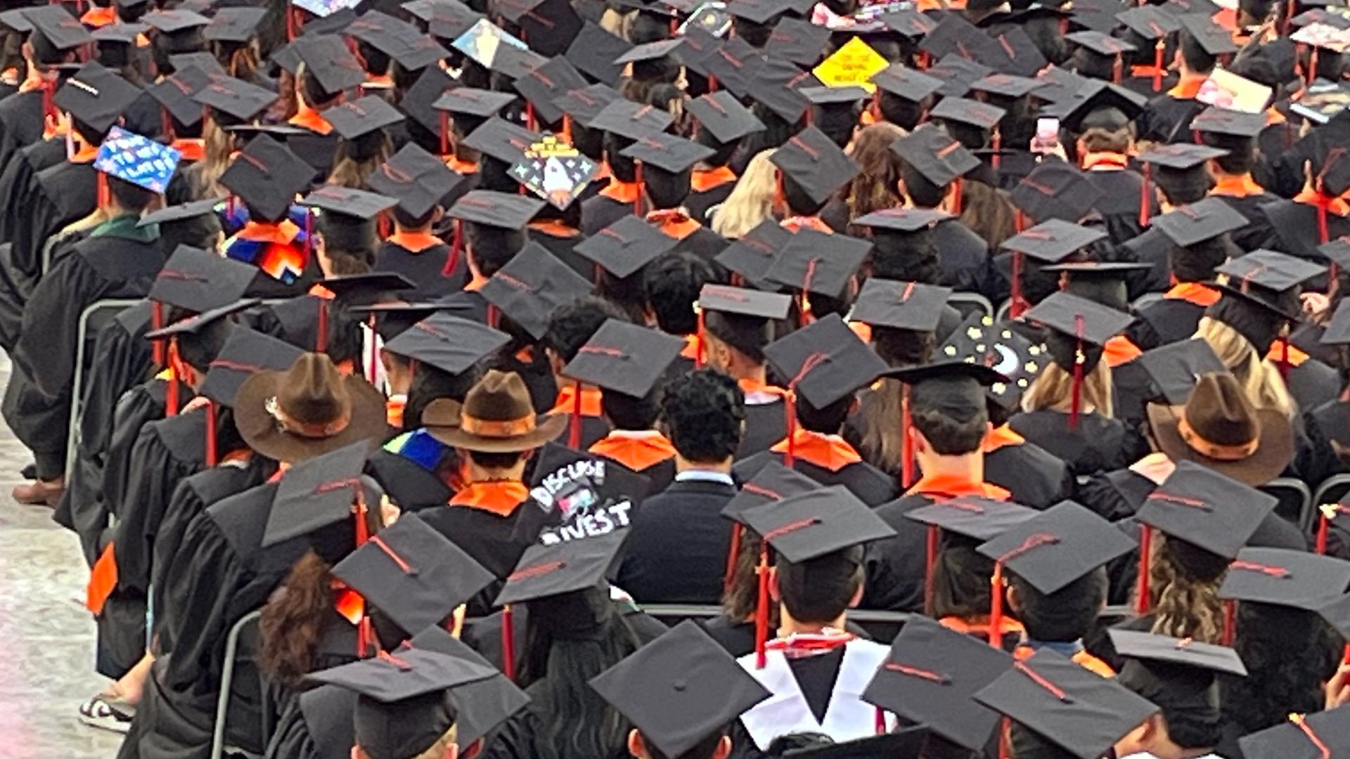 UT Austin holds graduation amid recent protests | kvue.com