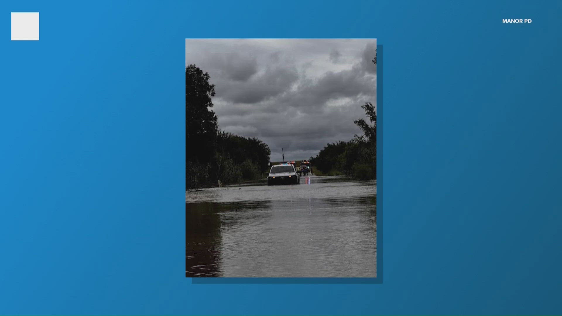 Officers rescue driver stuck in low-water crossing in Manor | kvue.com