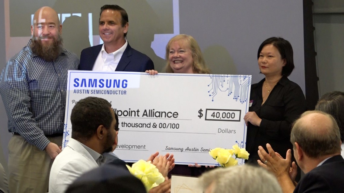 Samsung Austin Semiconductor donates $40,000 for workforce development ...