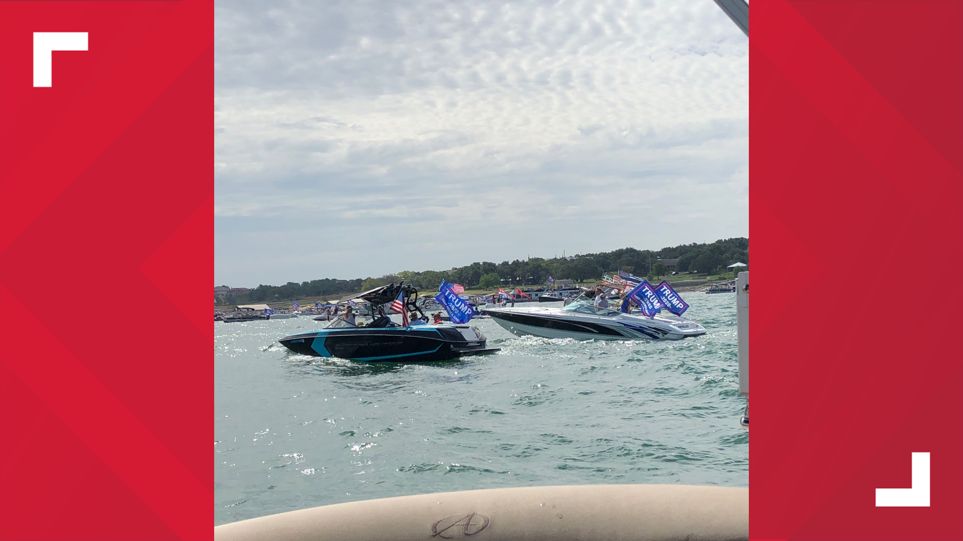 5 boats sank during 'Trump Boat Parade' on Lake Travis, TCSO says ...