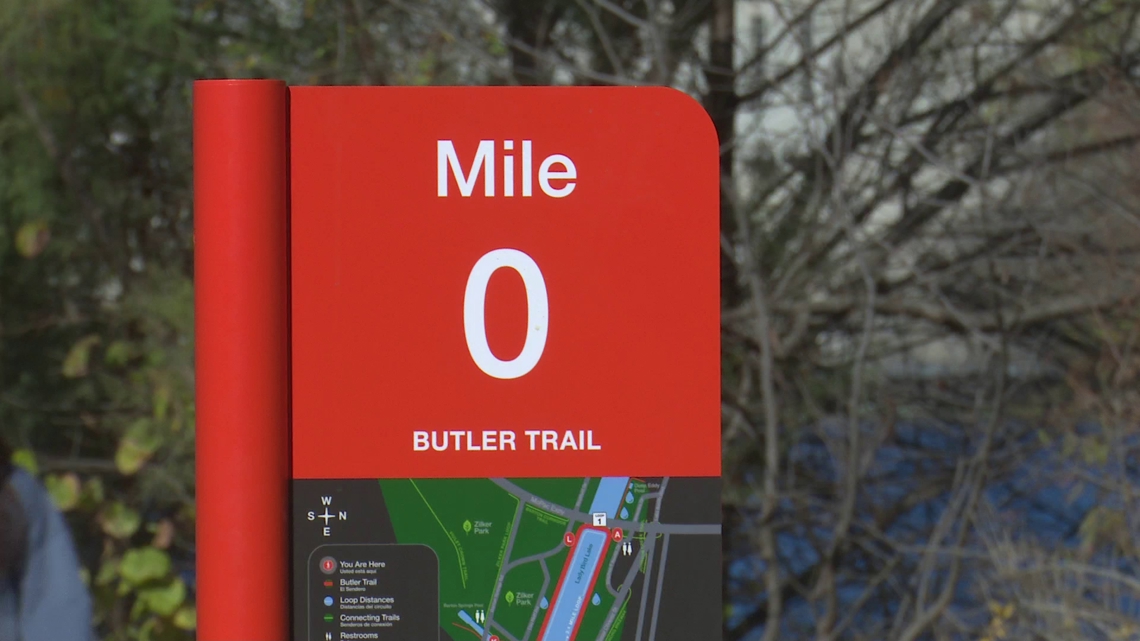 New mile markers added around Lady Bird Lake trail to make navigating ...