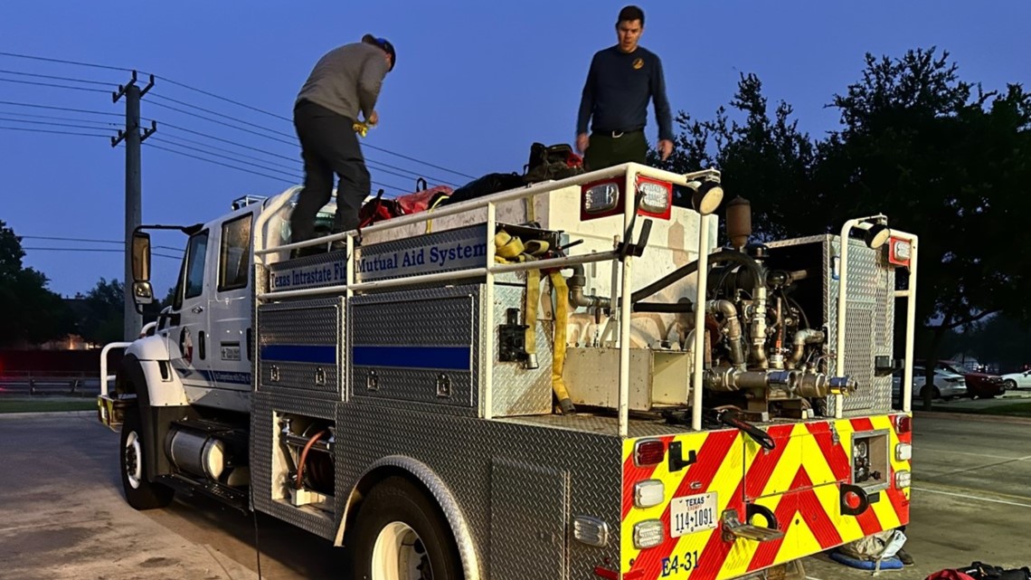 Austin Fire sends four to Panhandle to assist with wildfire risk | kvue.com