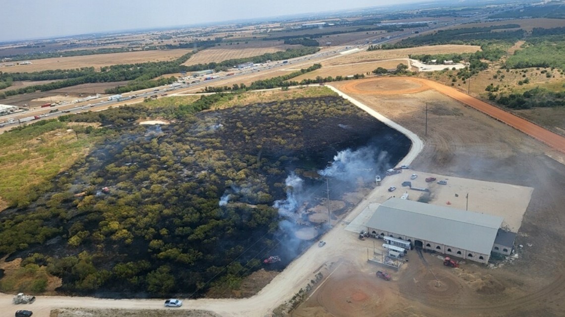 Rock Quarry Fire burns in Williamson County | kvue.com