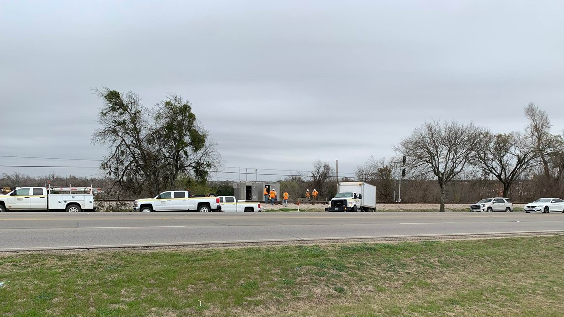 CapMetro train crash damages tracks near Leander station | kvue.com