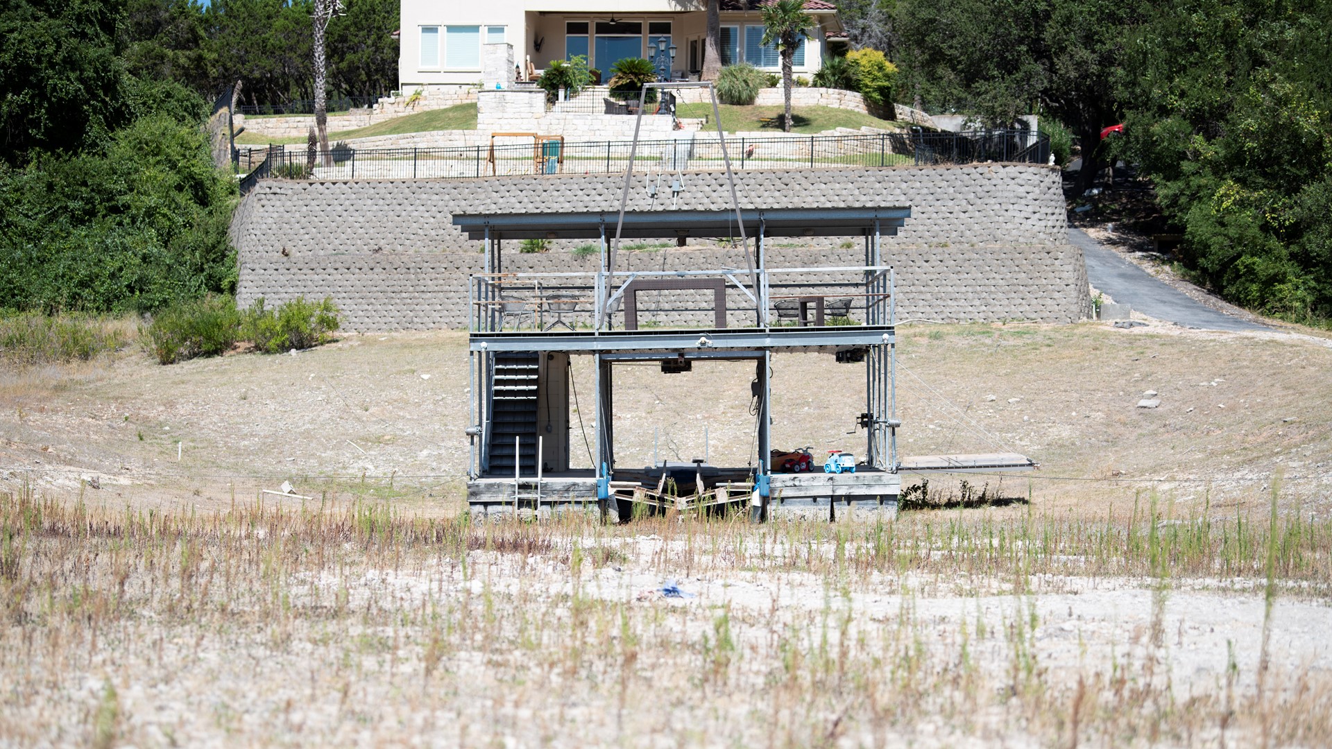 PHOTOS: Drought causes low water levels on Lake Travis | kvue.com