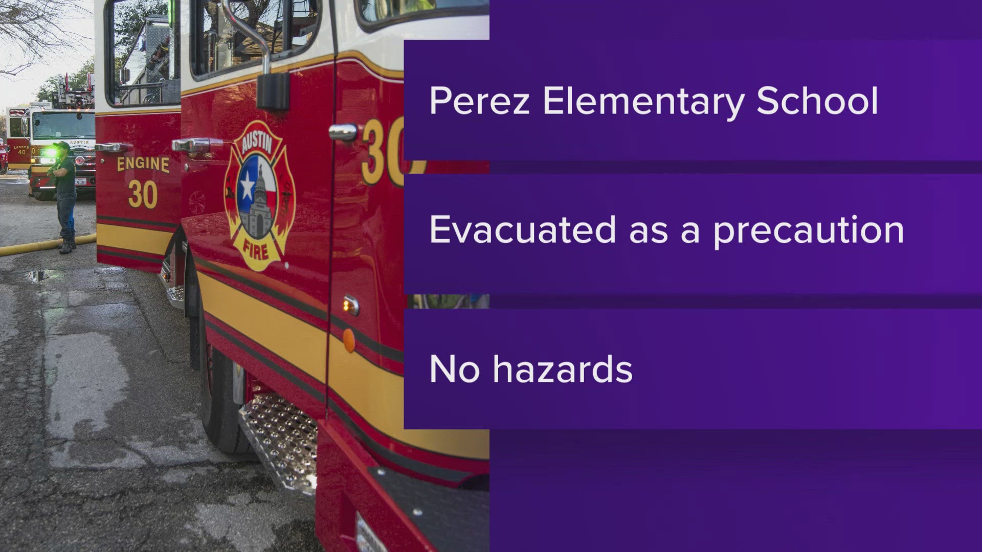 Austin ISD's Perez Elementary School evacuates over electrical odor ...