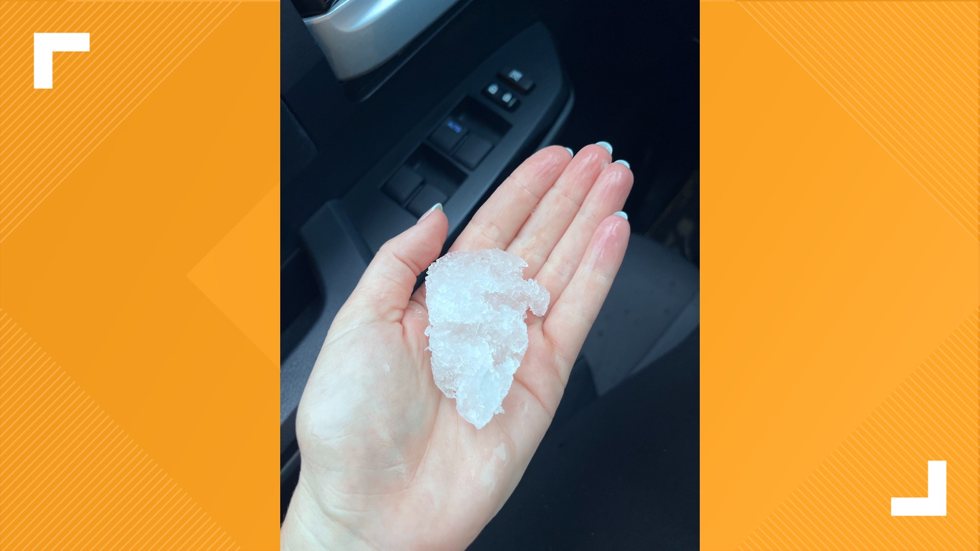 Hail resembles snow as it falls in South Austin storm | kvue.com