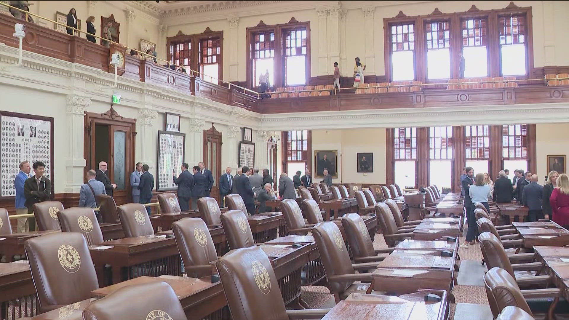 Texas Democrats blocked votes in the House for the second straight week ...