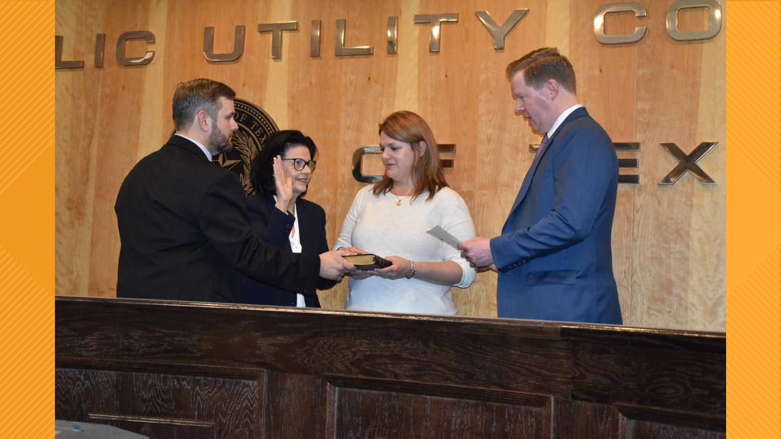 Public Utility Commission swears in new commissioner | kvue.com