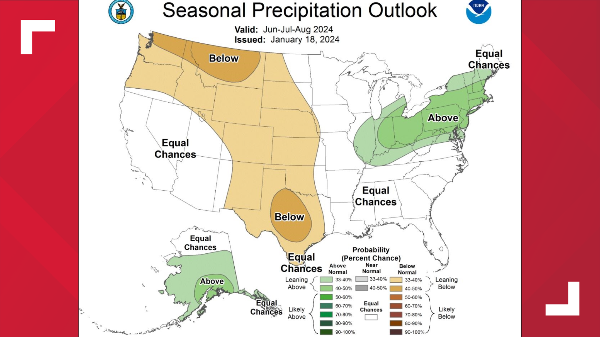 Climate Prediction Center expect hot, dry summer in Central Texas ...