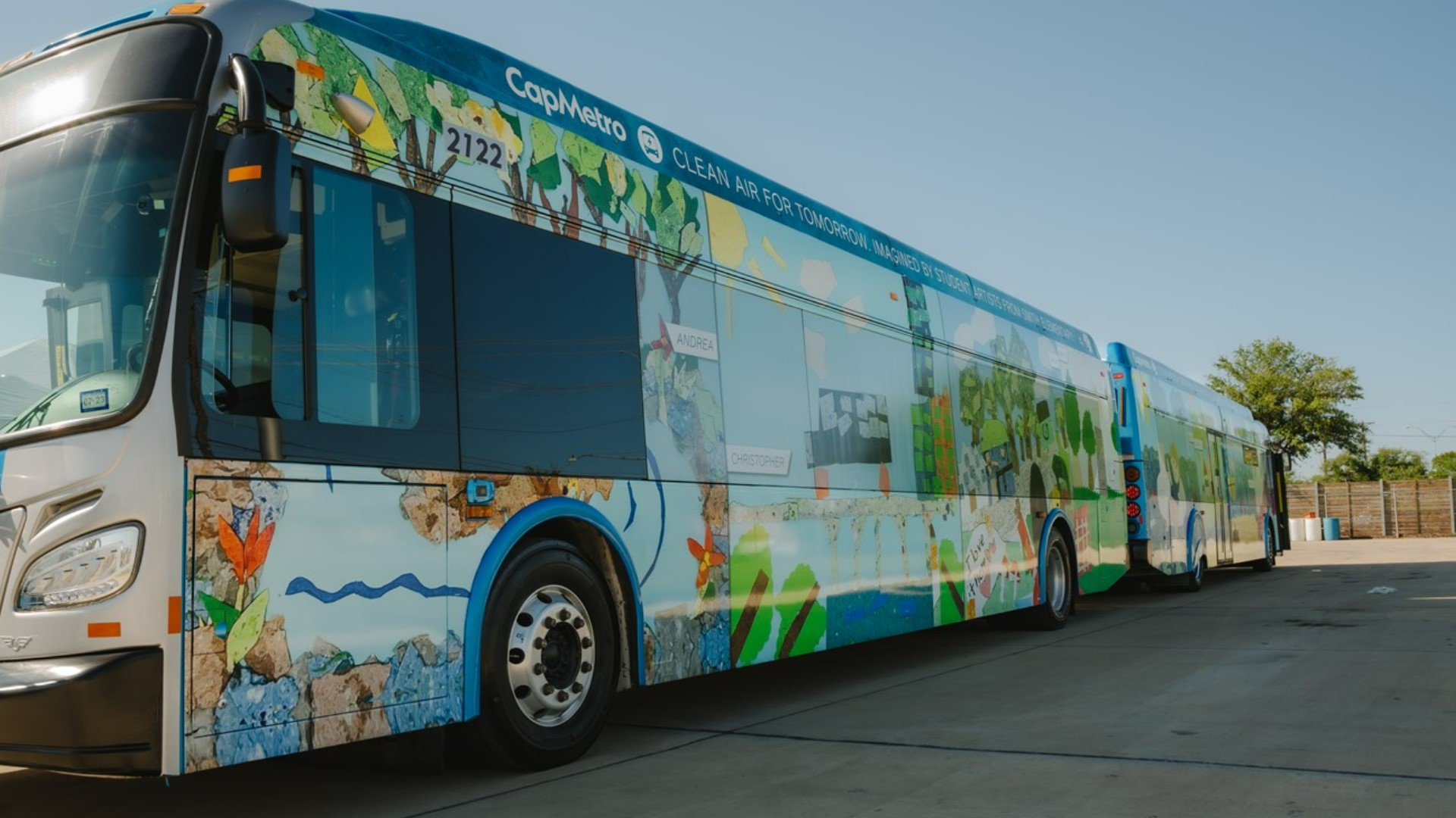 Austin's CapMetro unveils Earth Day buses | kvue.com